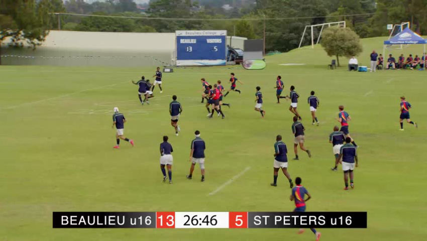 Discover Sport | Beaulieu vs St Peters Rugby U16